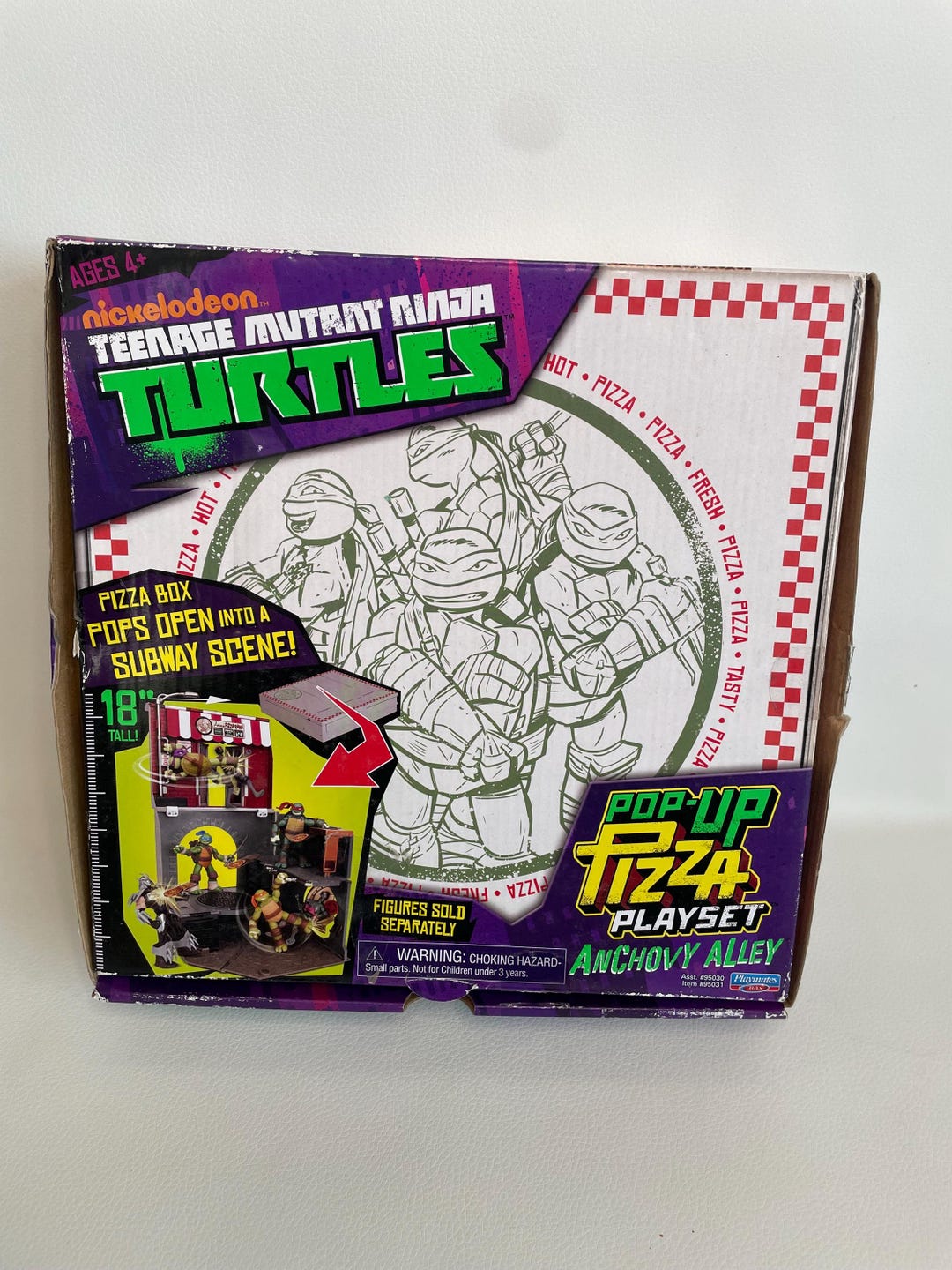2012 Teenage Mutant Ninja Turtles Pop-up Pizza Playset Anchovy Alley - Etsy