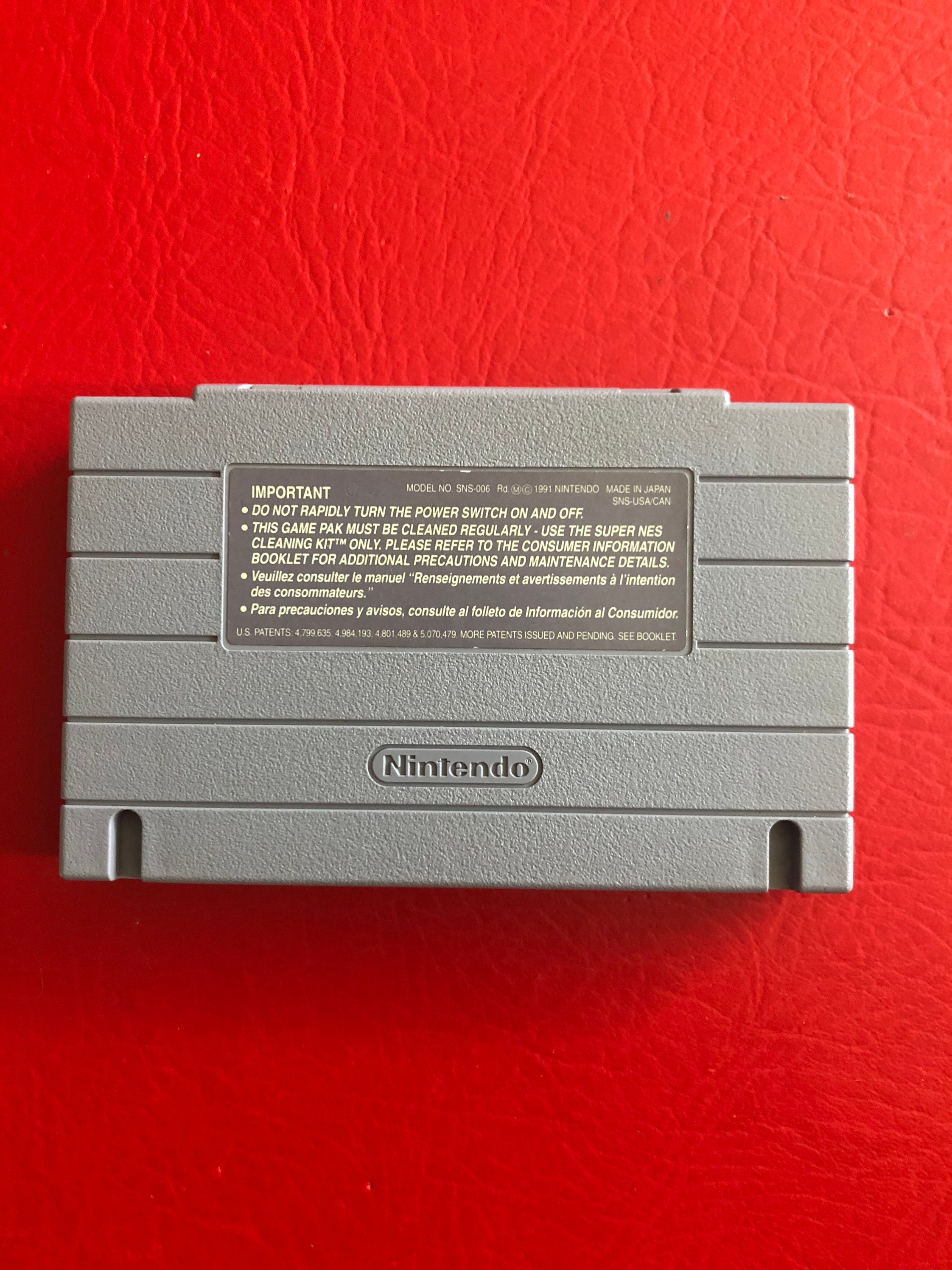 Original Super Nintendo Games Lot - Etsy