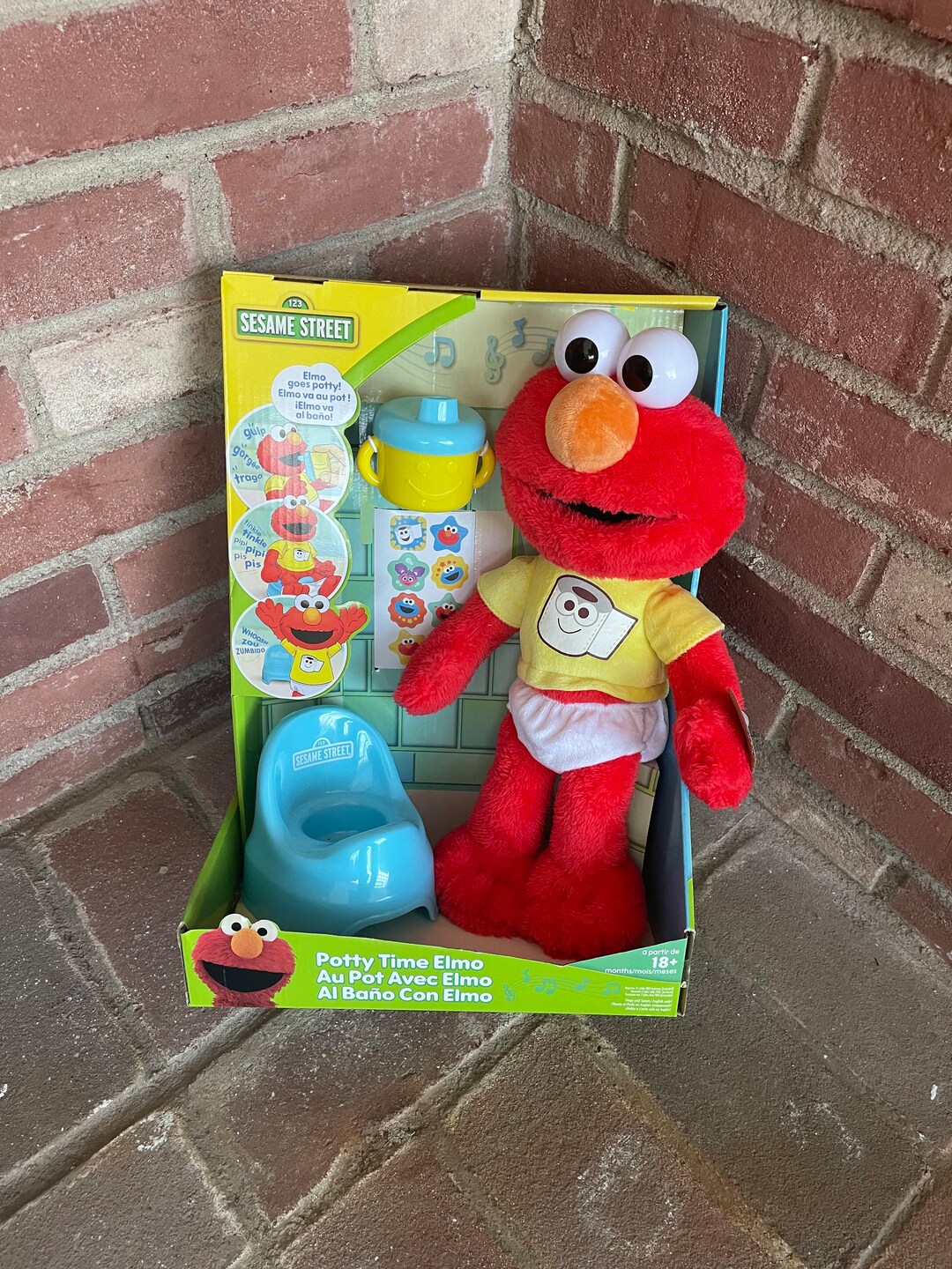 Sesame Street Potty Time Elmo - Etsy