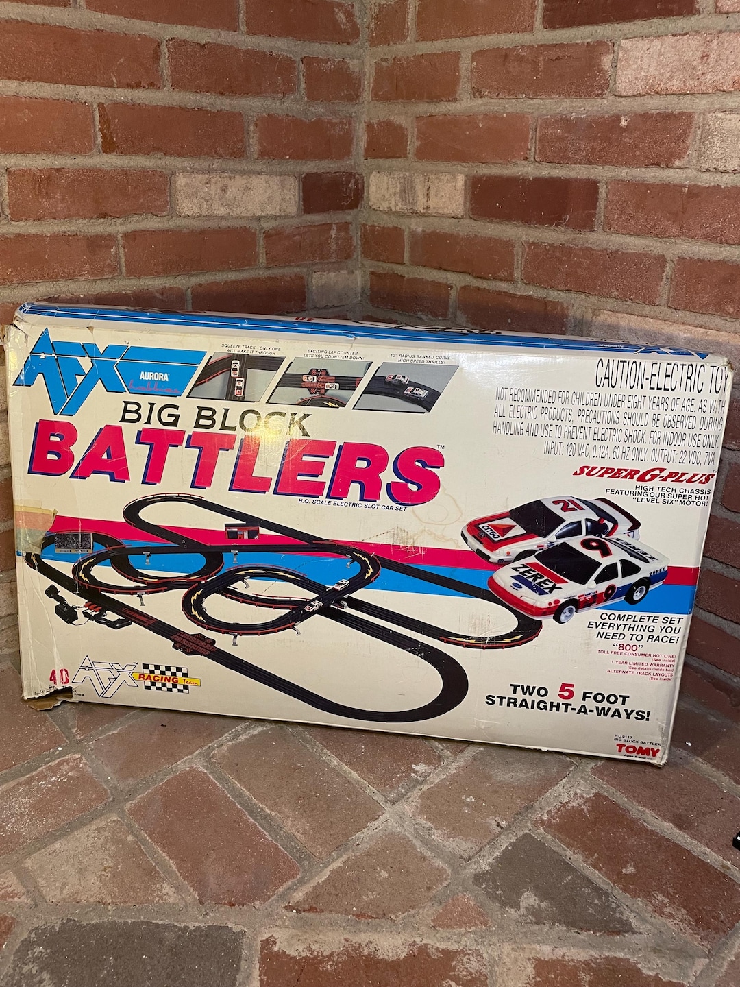 Vintage Aurora AFX Big Block Battlers Slot Car Set - Etsy