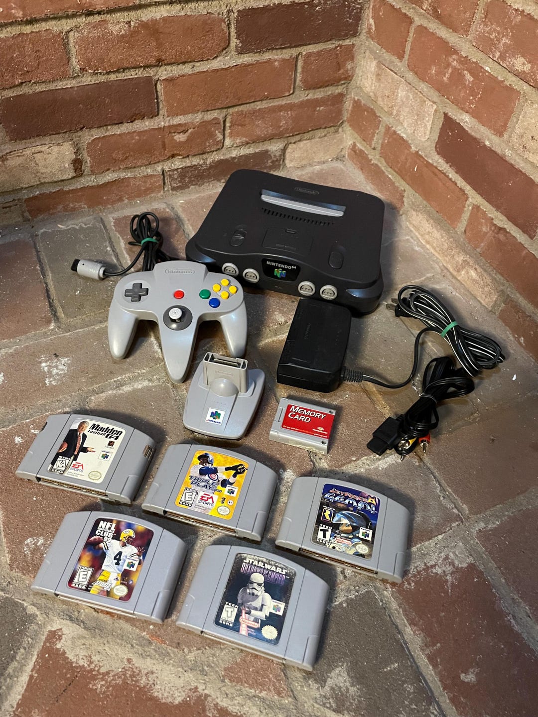 Vintage Nintendo 64 Console With Games and Accessories - Etsy
