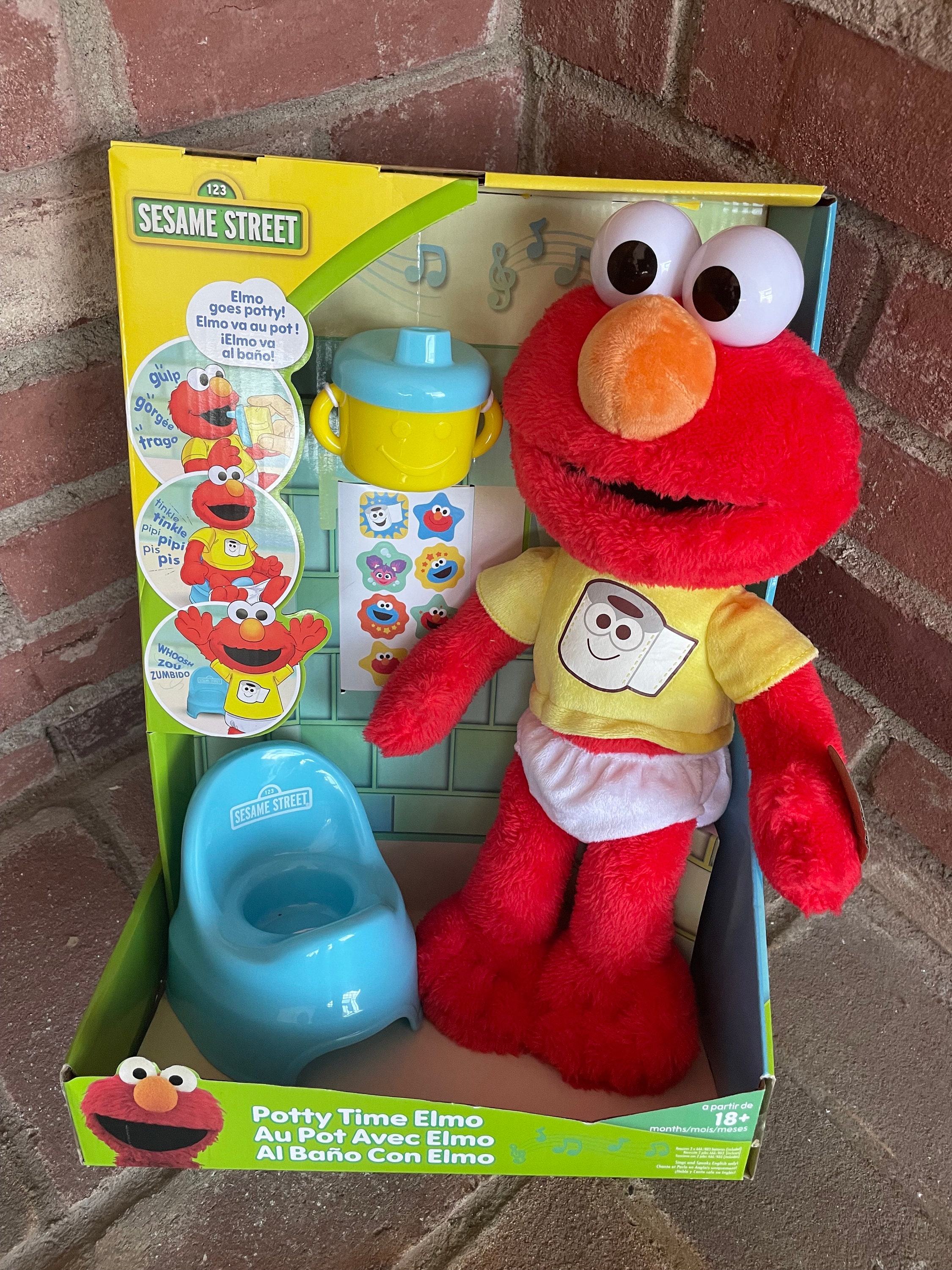 Sesame Street Potty Time Elmo - Etsy