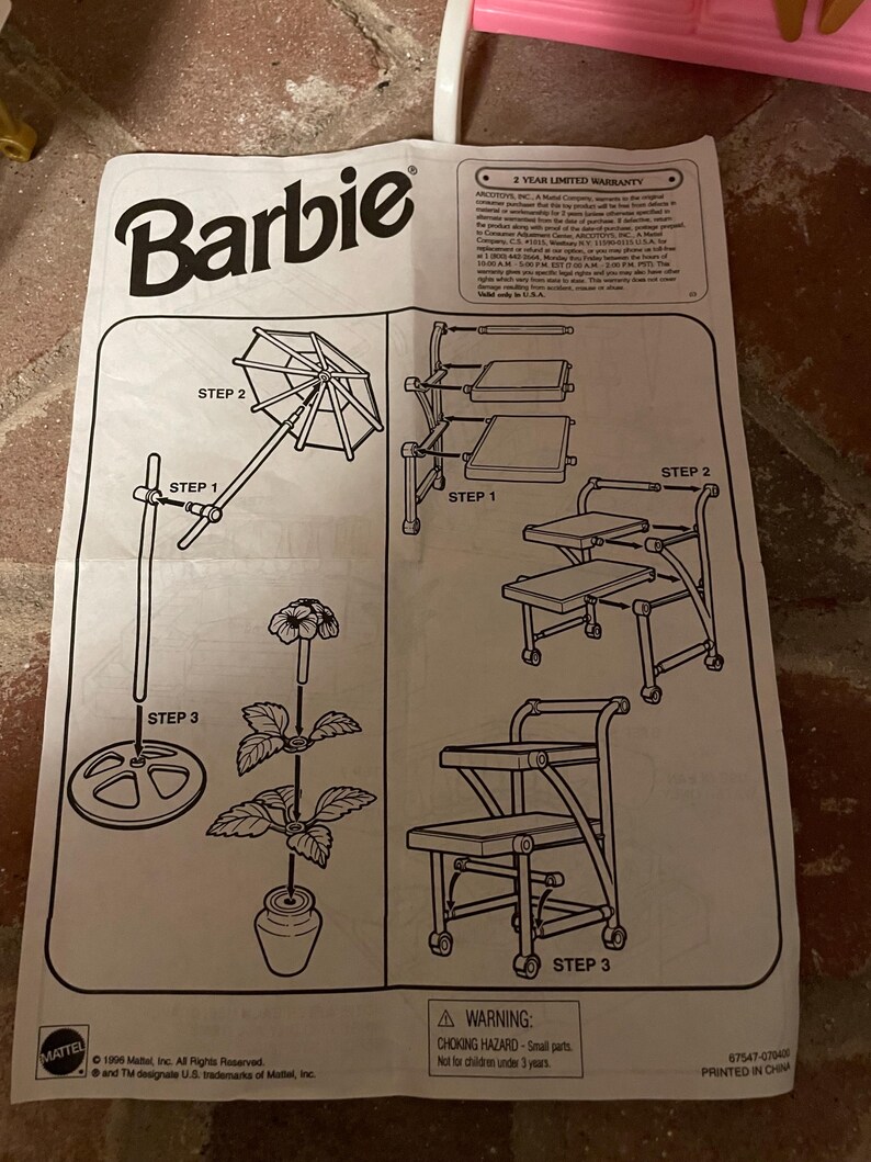 1996 Barbie Splash N' Color Bubbling Spa Complete With Extra Dolls - Etsy