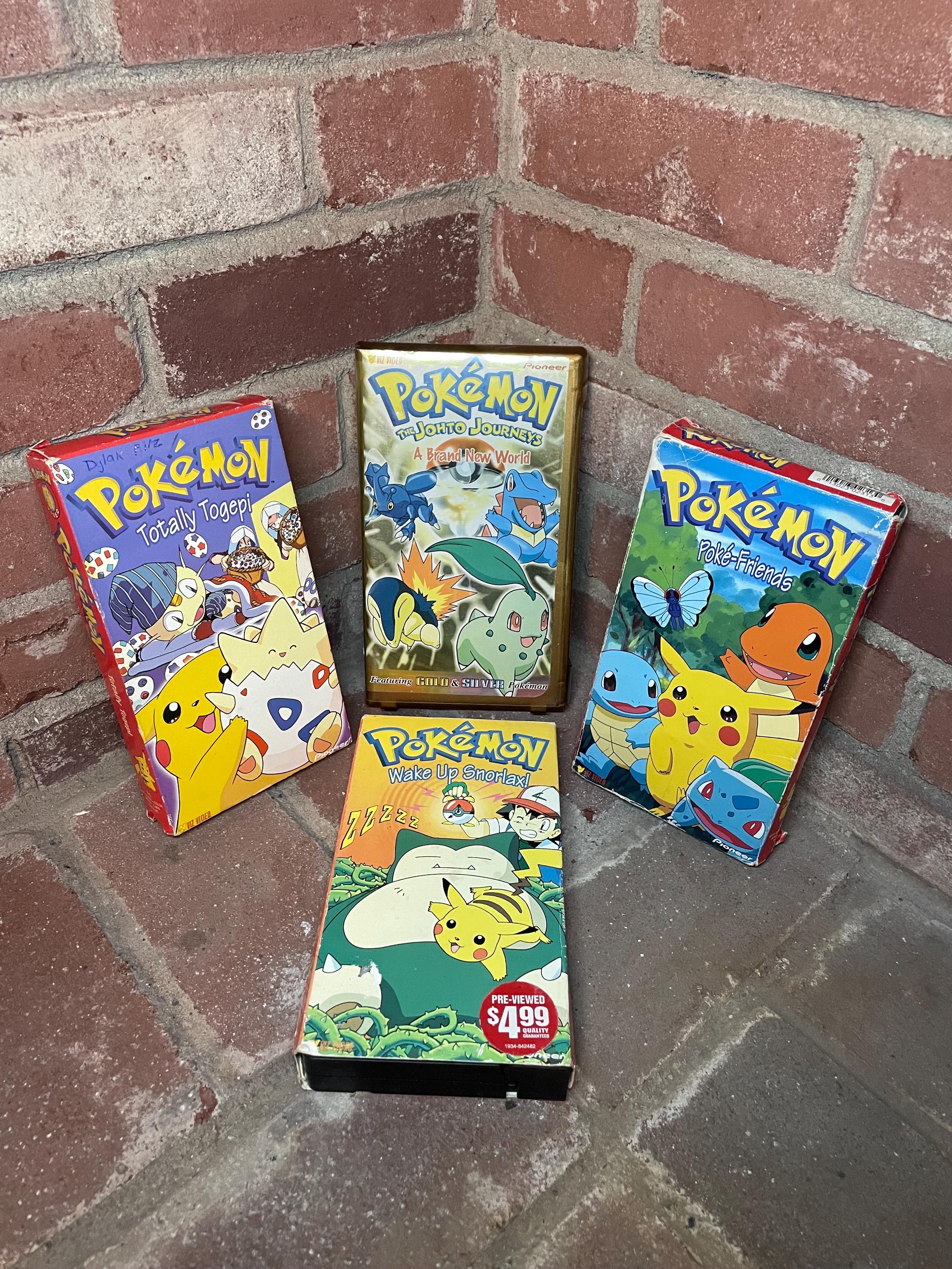 Vintage Pokemon VHS Lot - Etsy