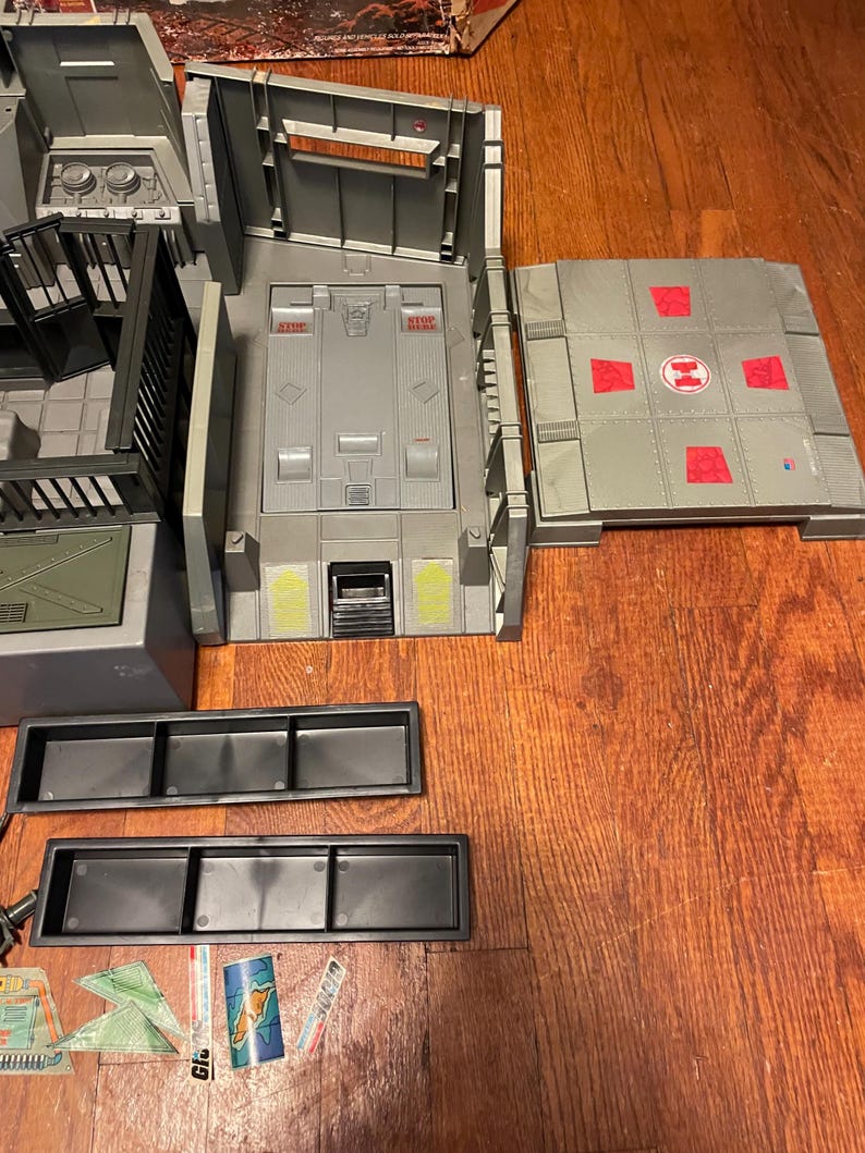 1983 Hasbro GI JOE Headquarters Command Center Playset With Box - Etsy
