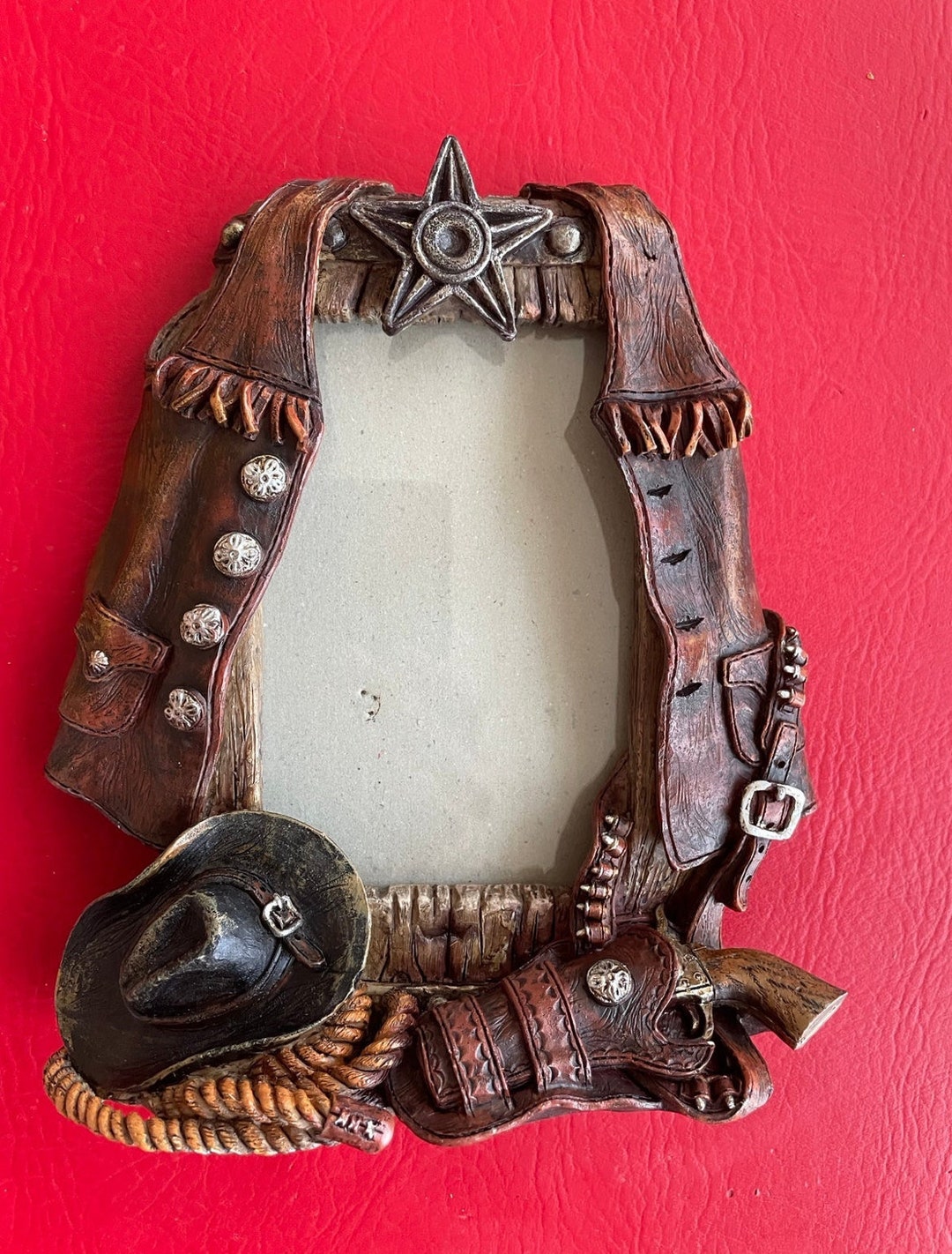 Vintage Western Sheriffs / Cowboy 6x4 Photo Frame - Etsy