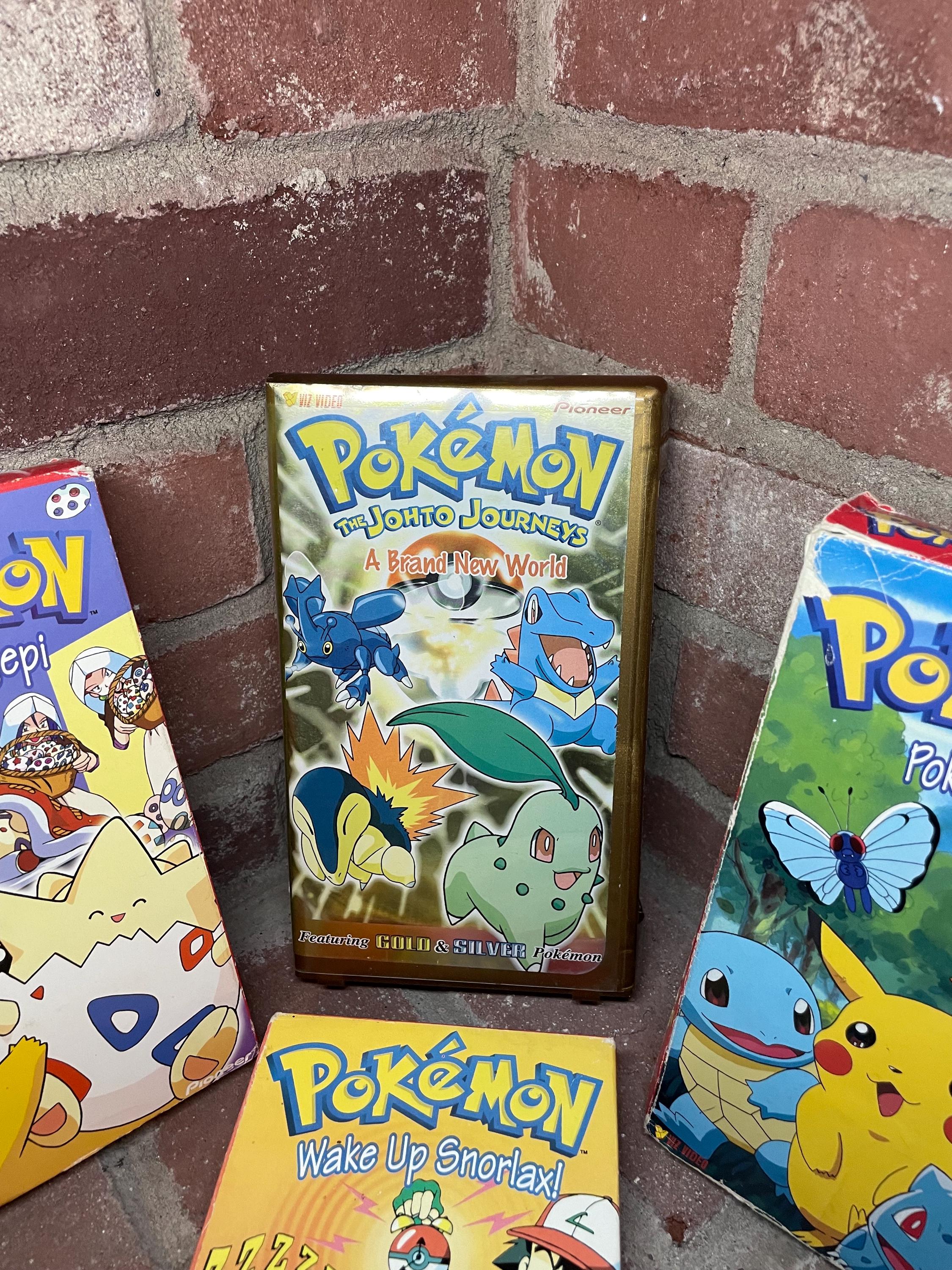 Vintage Pokemon VHS Lot - Etsy