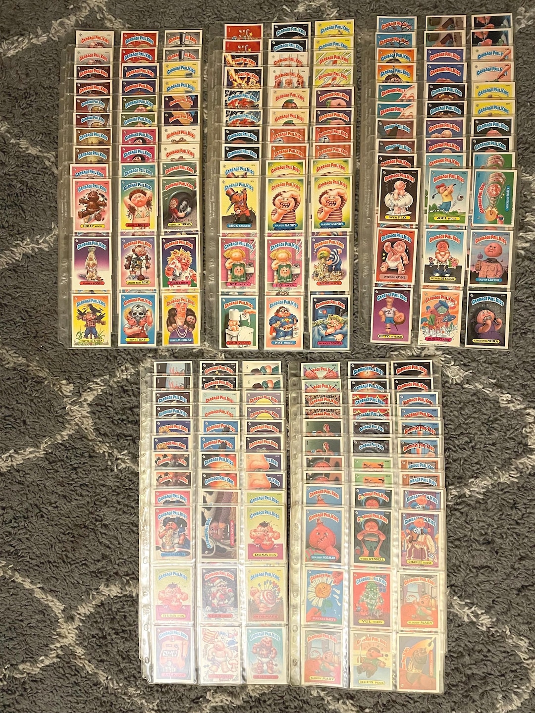 Original 1980s Garbage Pail Kids Cards Complete Sets 4-5-6-7-8 - Etsy