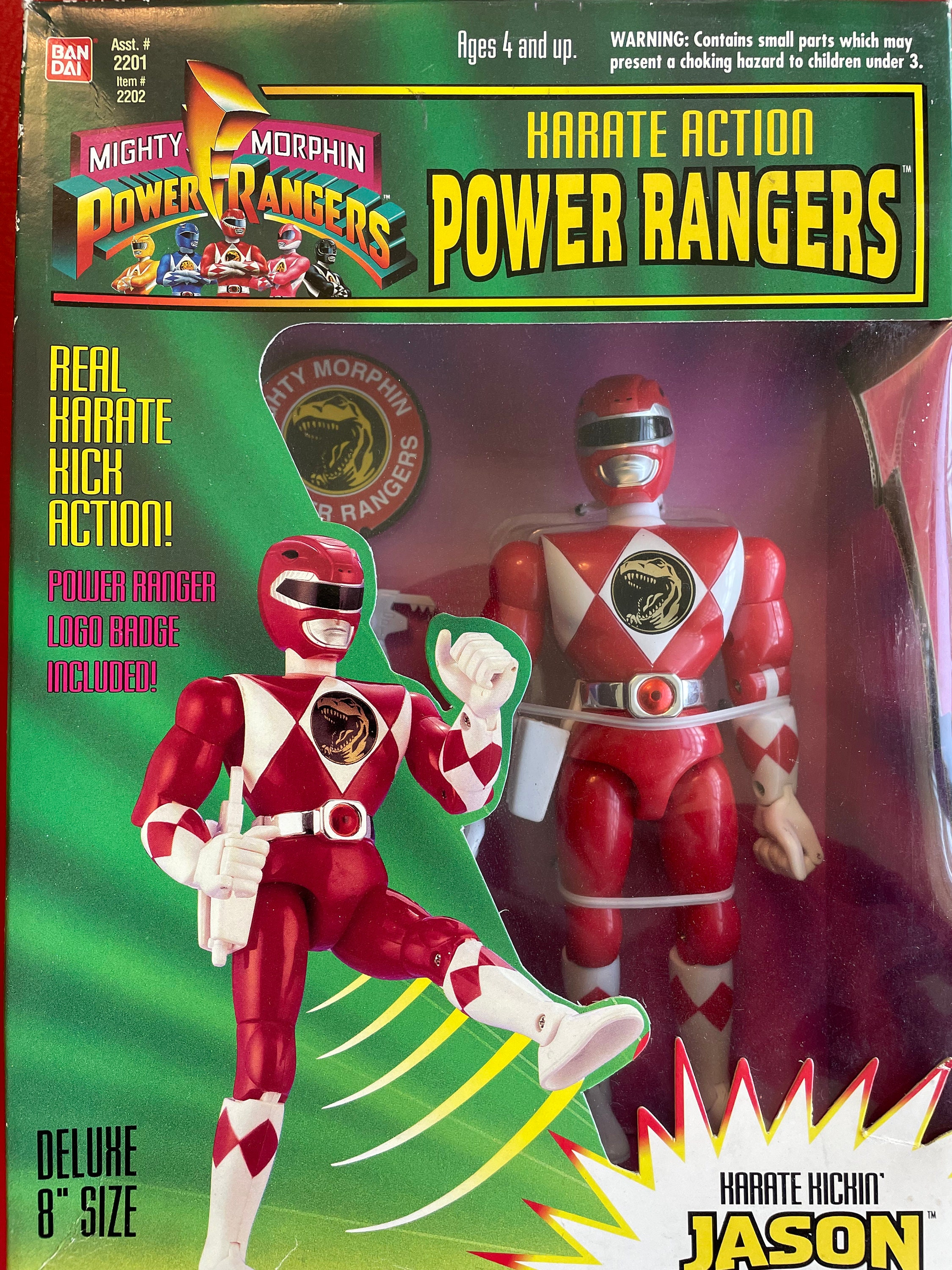 Bandai 1994 Karate Kickin' Jason Power Ranger Deluxe 8 Action Figure - Etsy