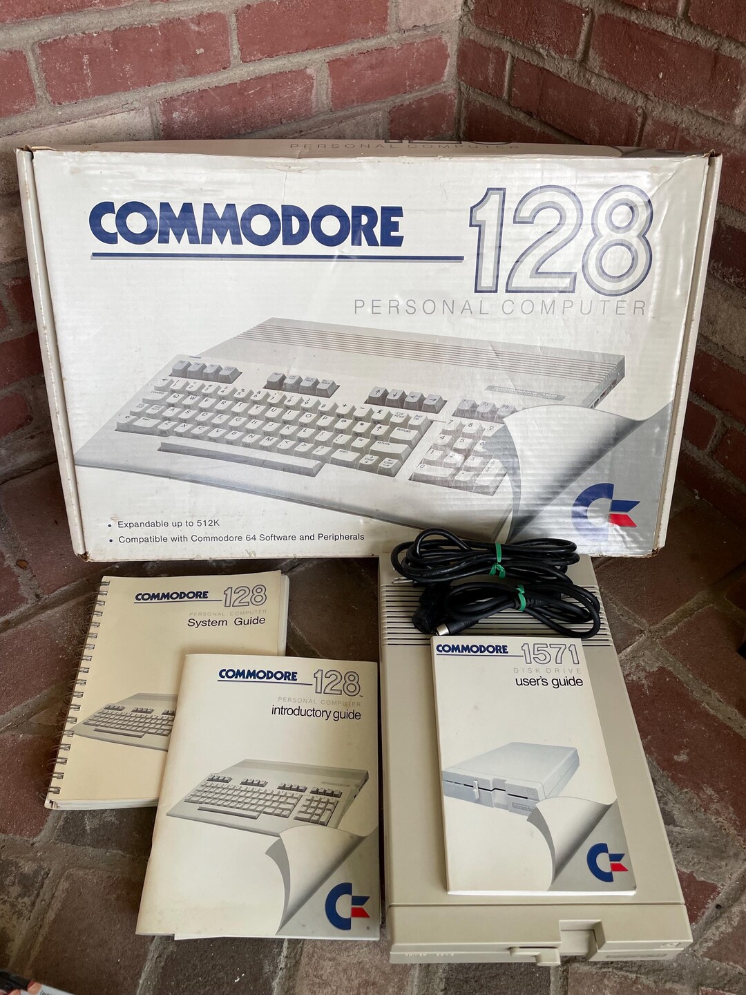Vintage Commodore 128 Computer System Etsy