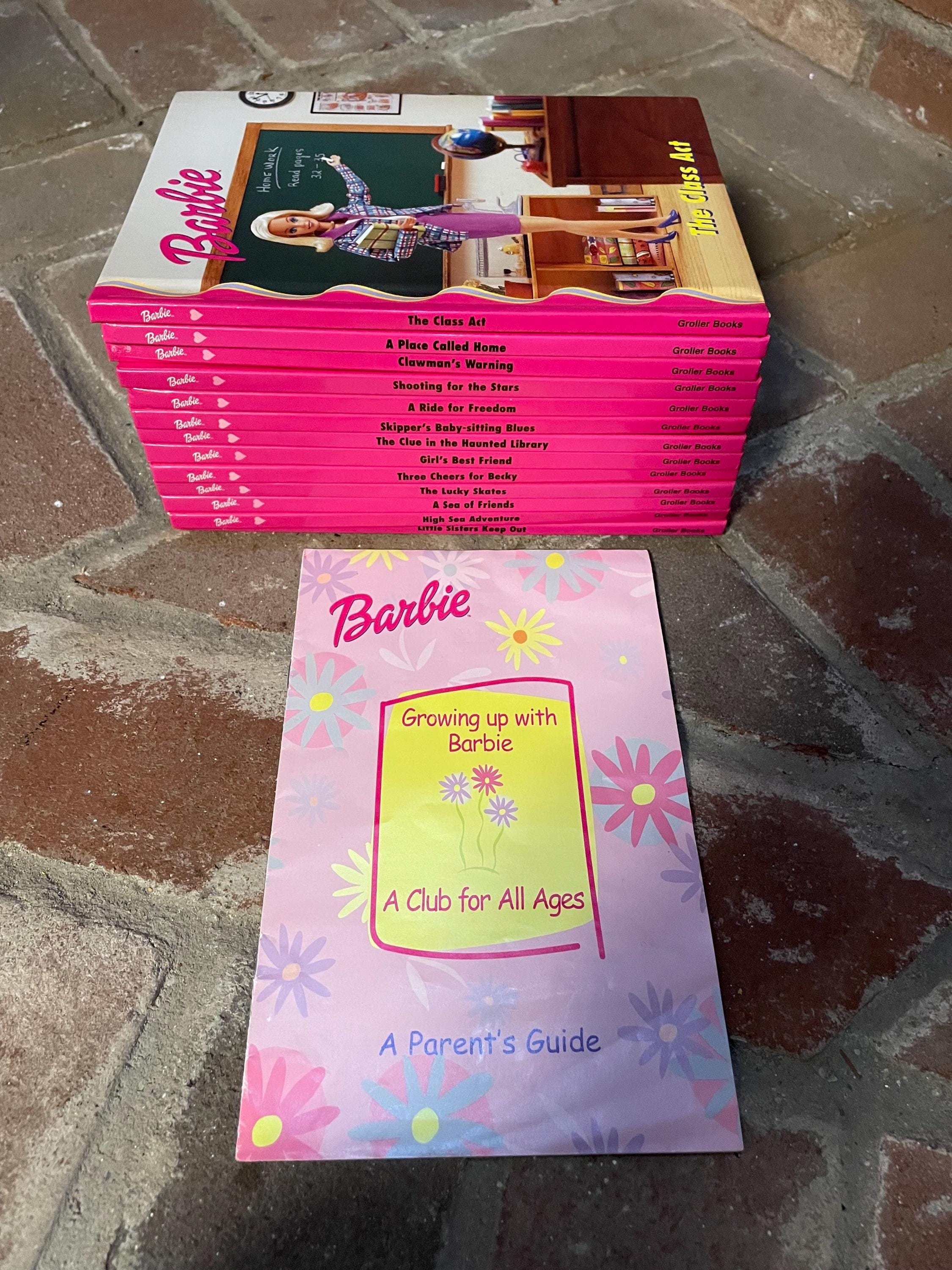 Vintage Barbie & Friends Book Club Hardcover Books With Exclusive ...