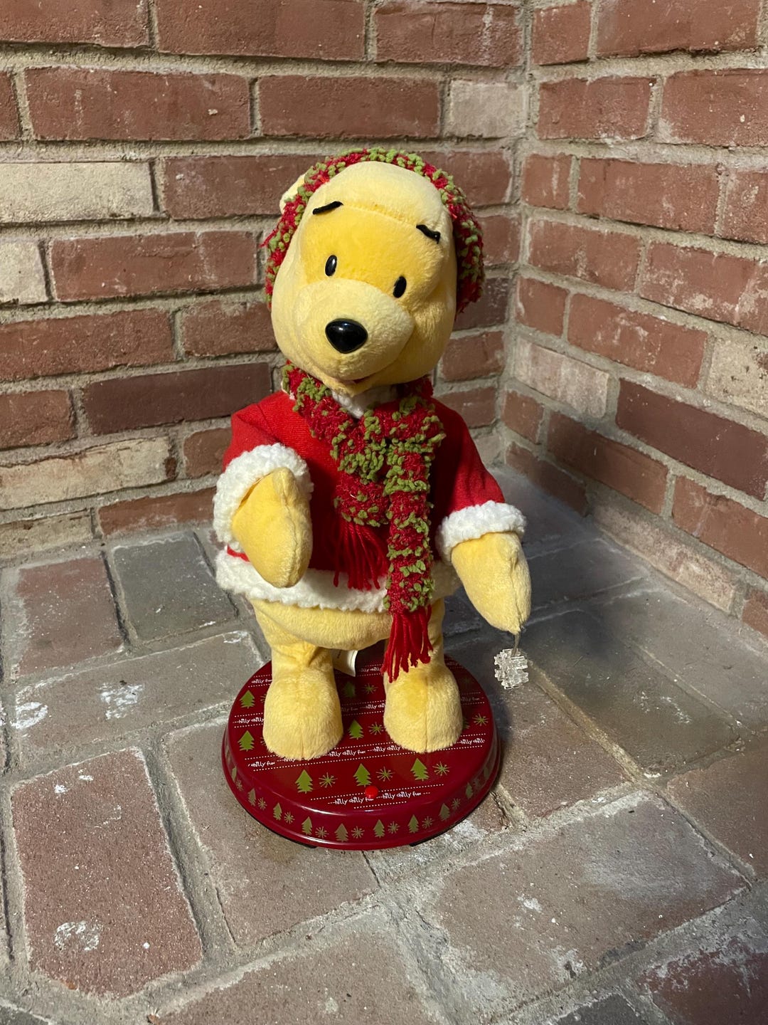 Vintage 2004 Disney Winnie the Pooh Animated Singing Dancing Lighted ...