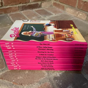 Vintage Barbie & Friends Book Club Hardcover Books With Exclusive ...
