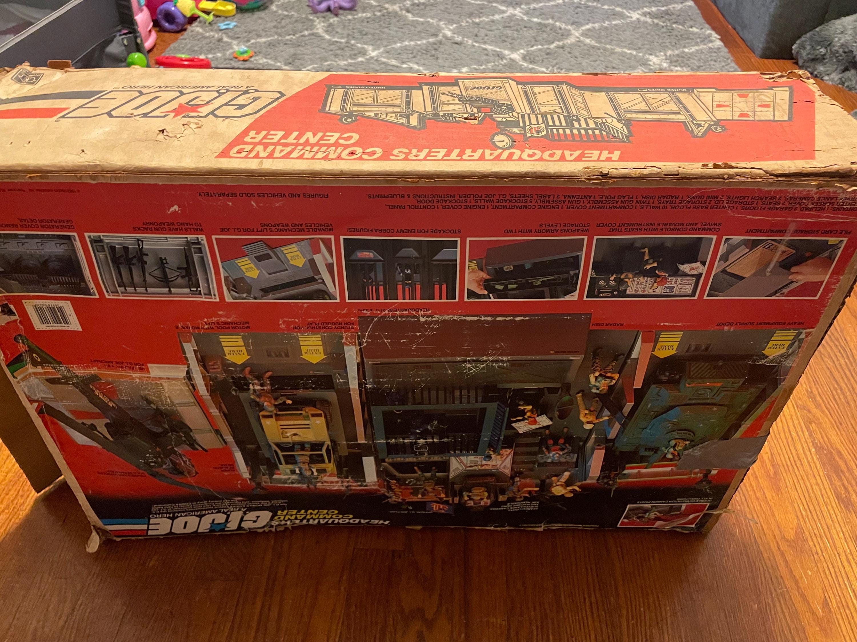 1983 Hasbro GI JOE Headquarters Command Center Playset With Box - Etsy