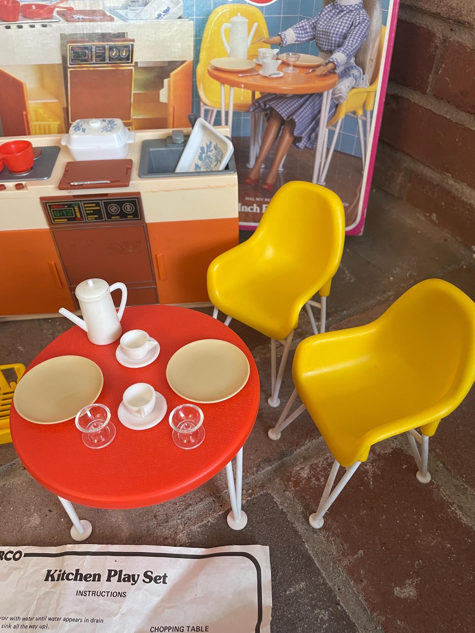 Rare 1984 Arco Barbie Kitchen Play Set - Etsy