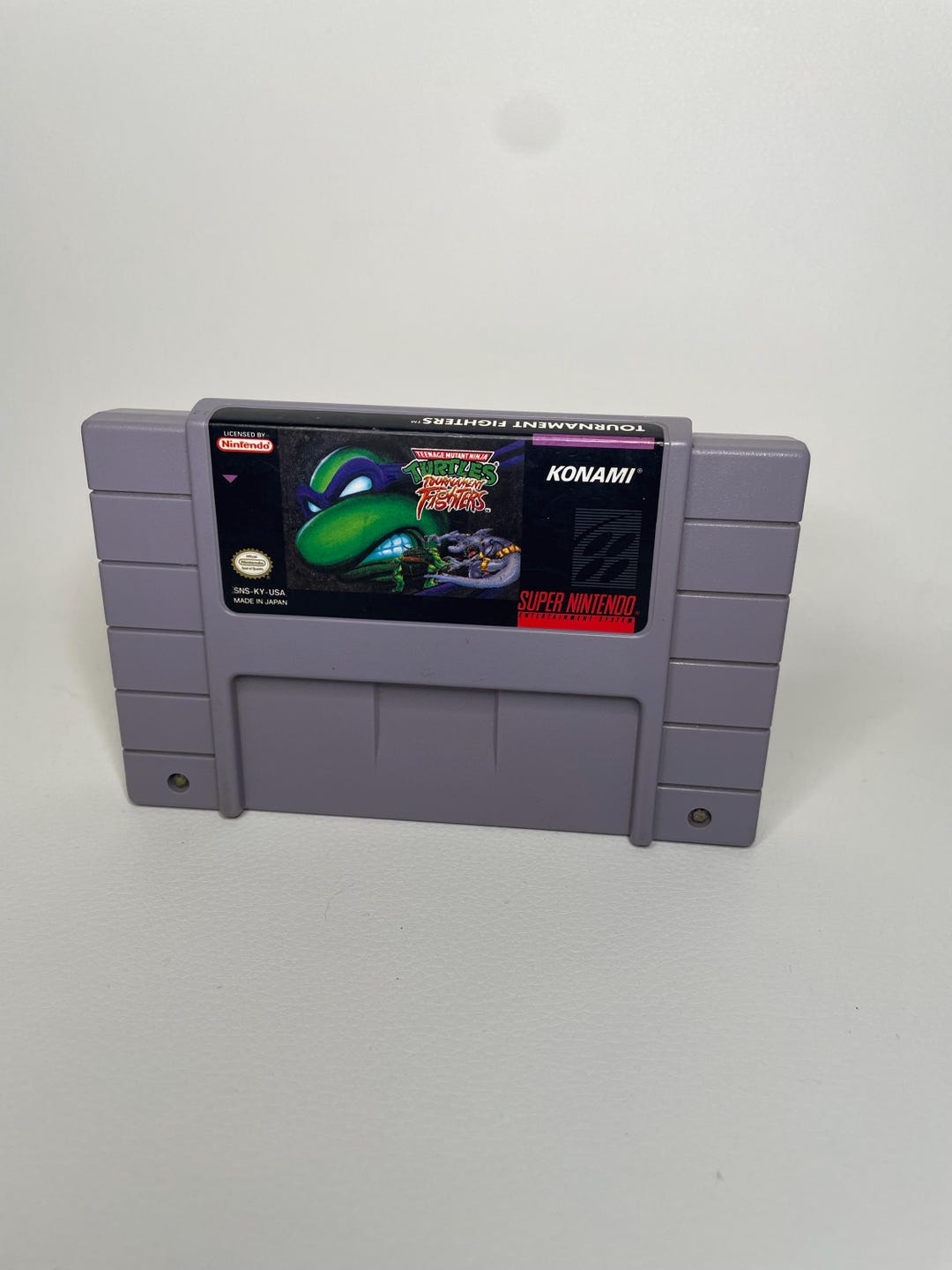 SNES Teenage Mutant Ninja Turtle Tournament Fighters Super Nintendo - Etsy