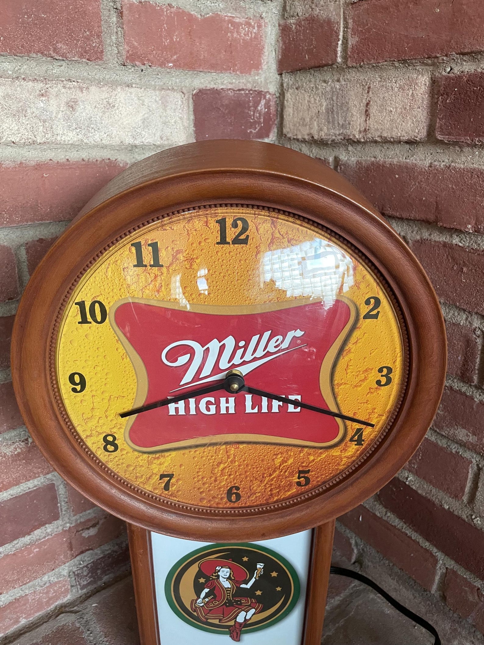Vintage Miller High Life Light up Clock Sign - Etsy