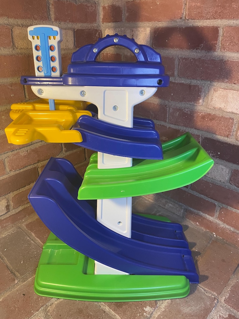 Rare Vintage Little Tikes Raceway Playset With Original Cars - Etsy