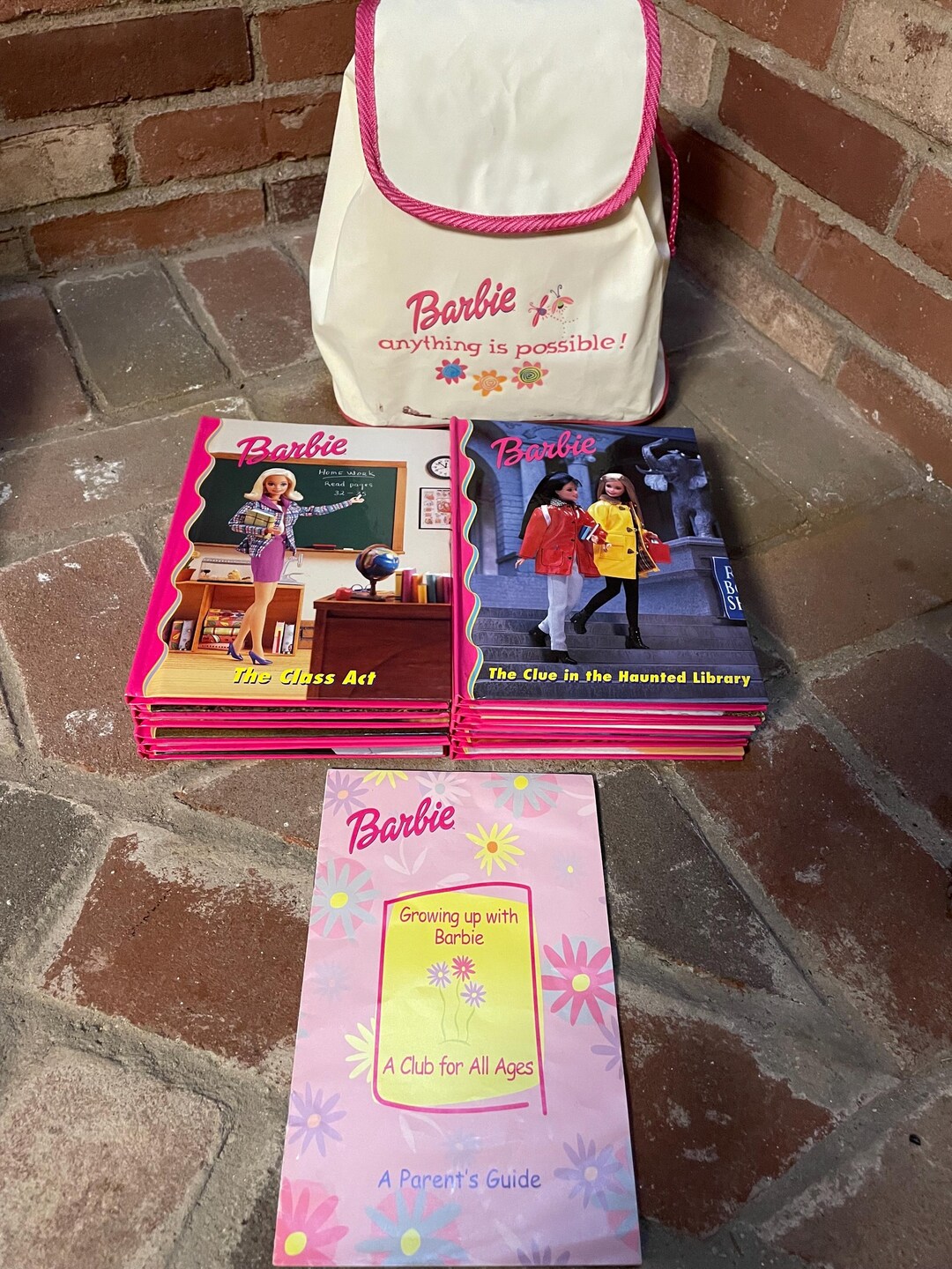 Vintage Barbie & Friends Book Club Hardcover Books With Exclusive ...