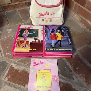 Vintage Barbie & Friends Book Club Hardcover Books With Exclusive ...