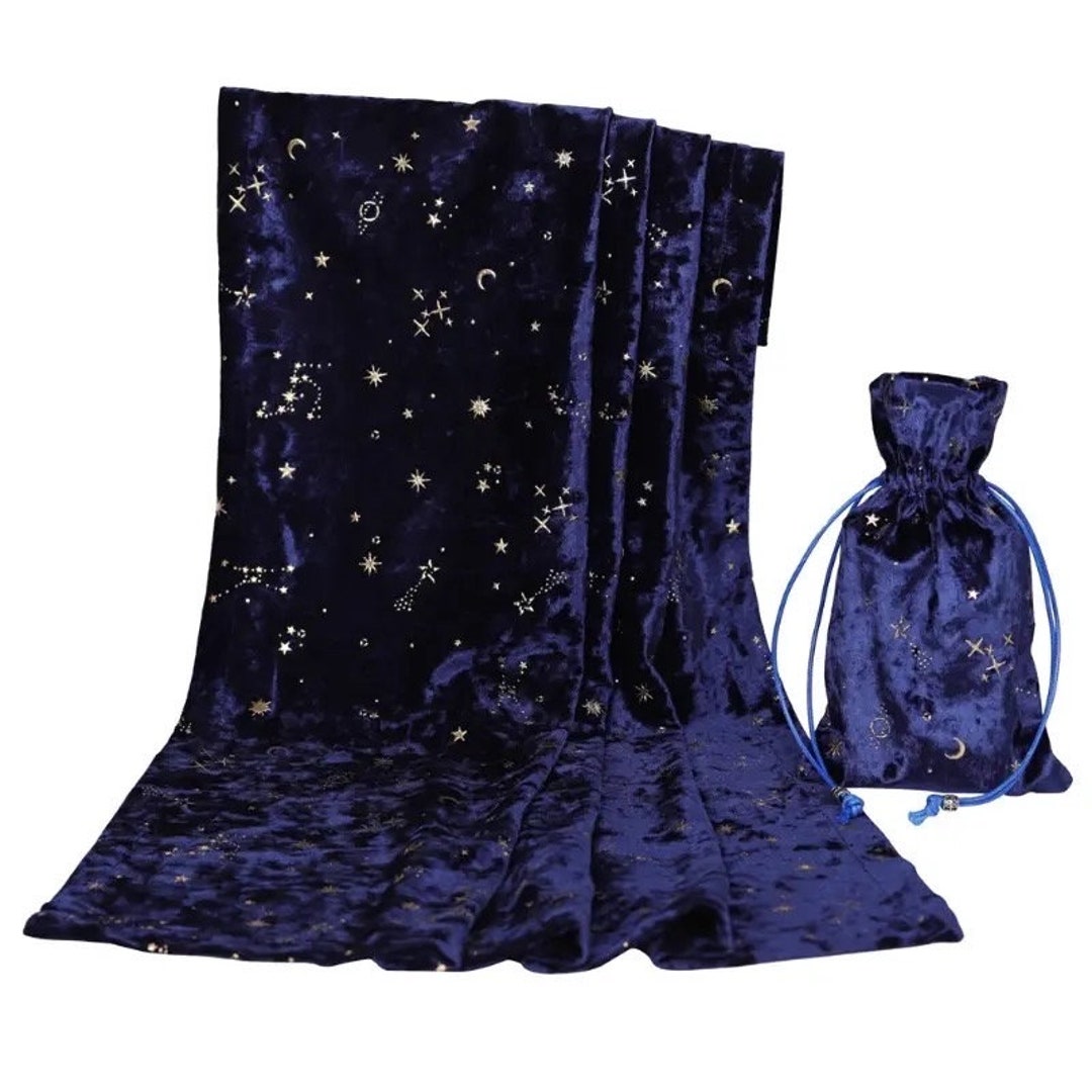Velvet Starry Divination Mat Aesthetic Practice Mat, Altar Cloth for ...