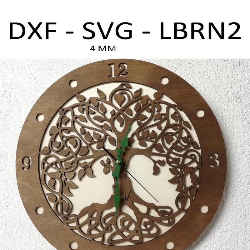 Tree Clock - Etsy