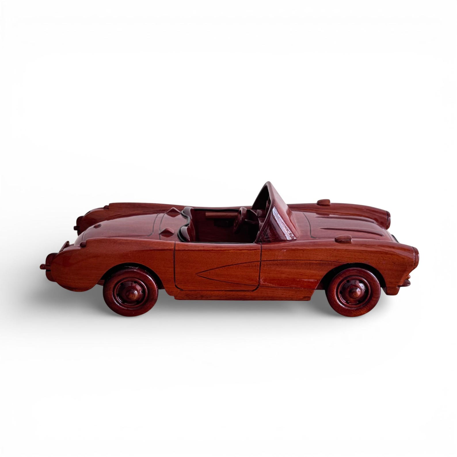 Handcrafted Mahogany 1957 Convertible Model – Vintage Car Decor - Etsy
