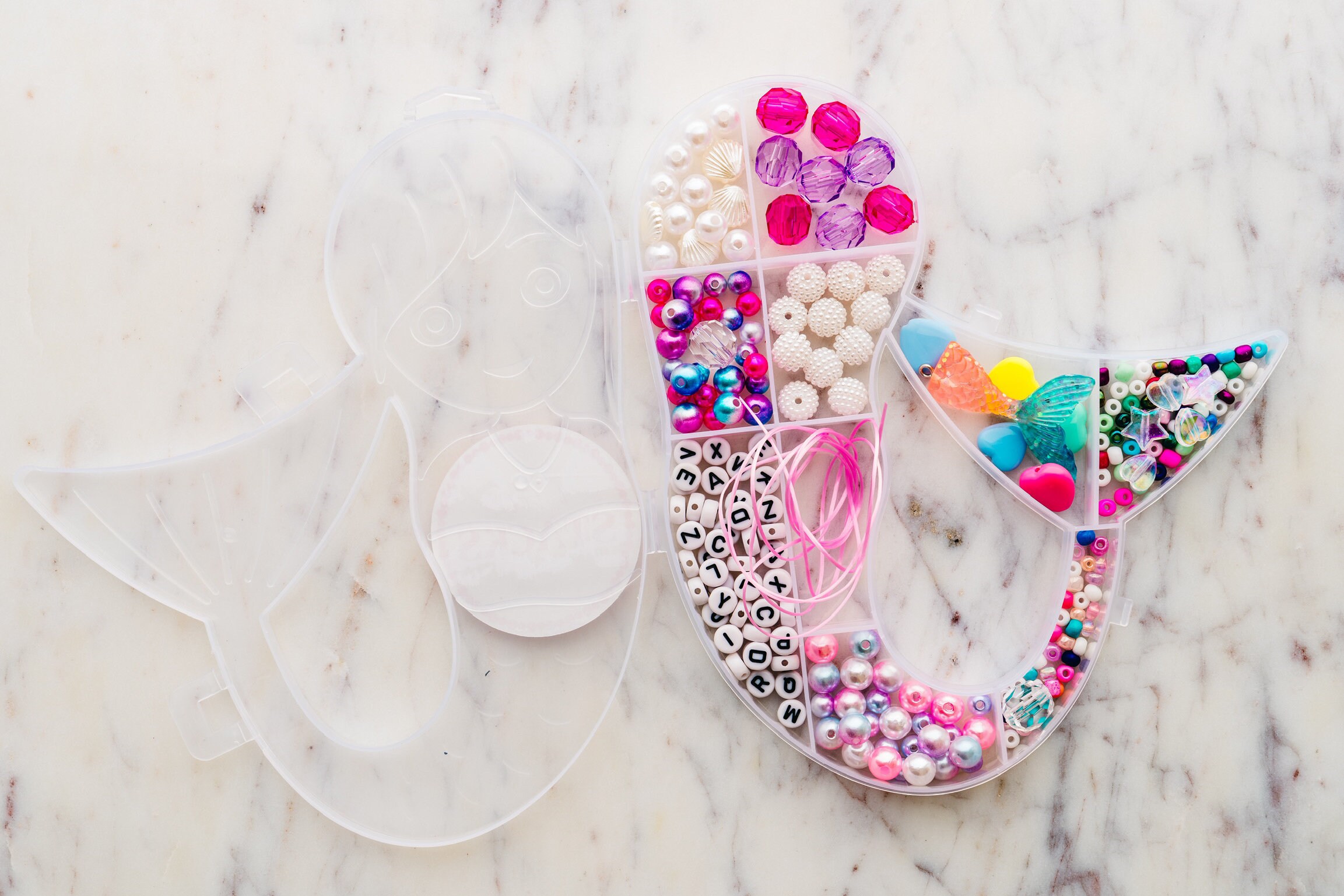 DIY Mermaid Bead Kit Jewelry Making for Kids and Adults - Etsy