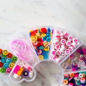 DIY Rainbow Kit for Jewelry Making | Bead Kit for Kids and Adults ...