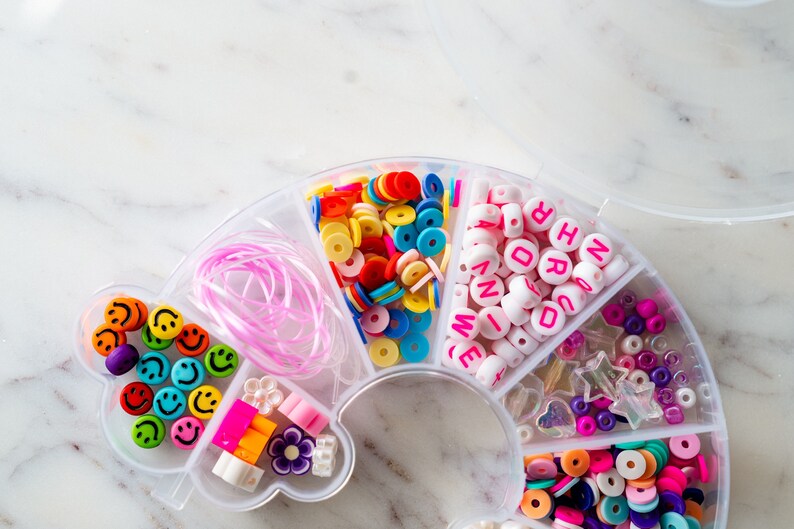 DIY Rainbow Kit for Jewelry Making | Bead Kit for Kids and Adults ...