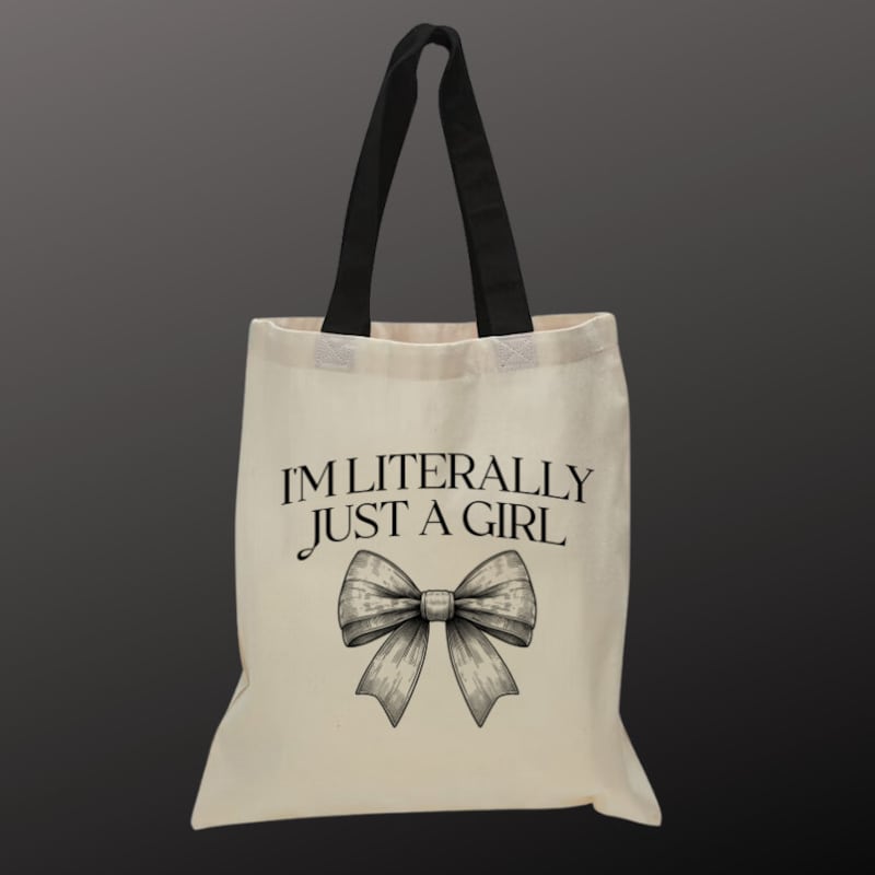Preppy Tote Bag - Etsy