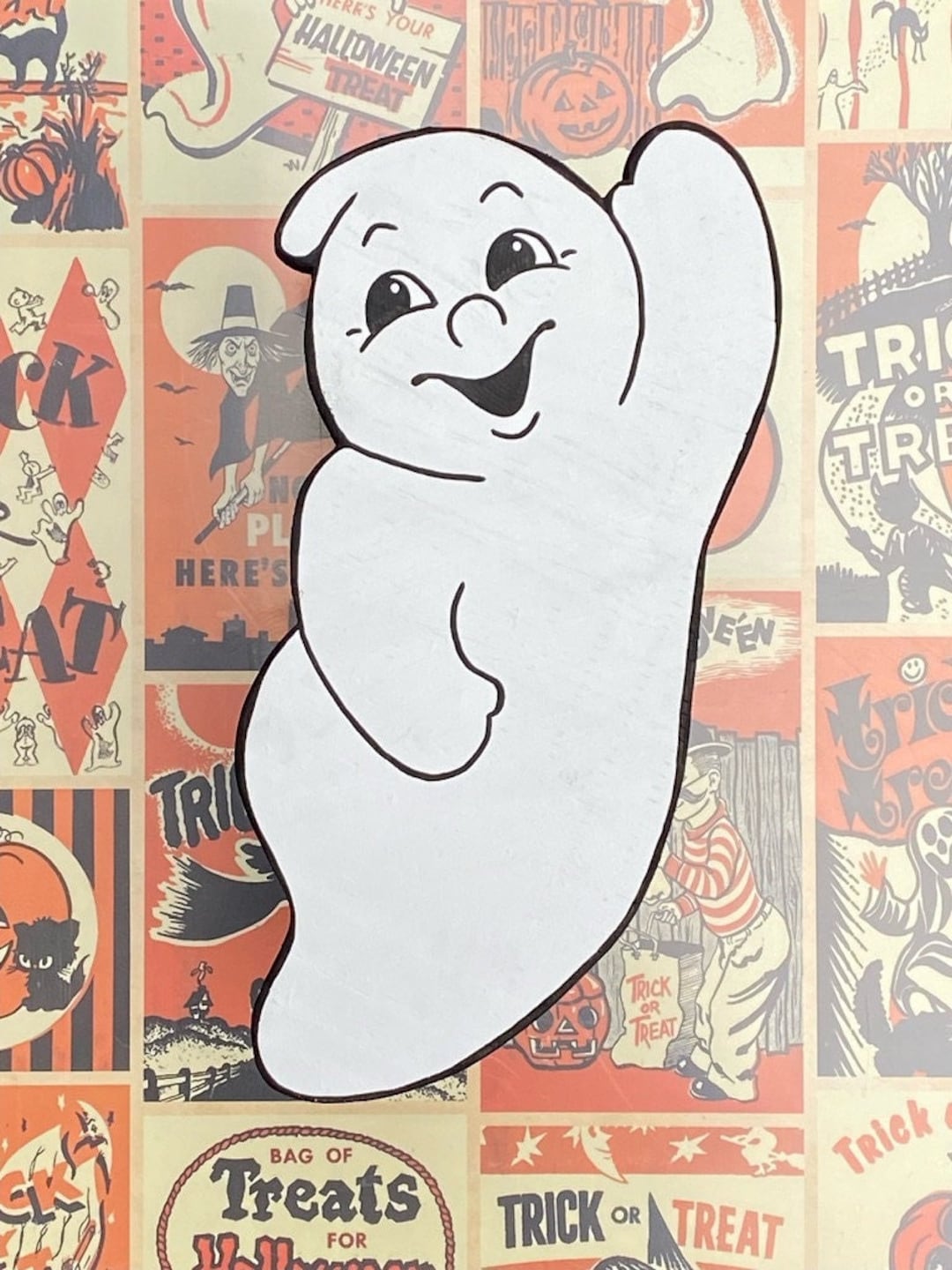 WAVING GHOST SIGN - Etsy