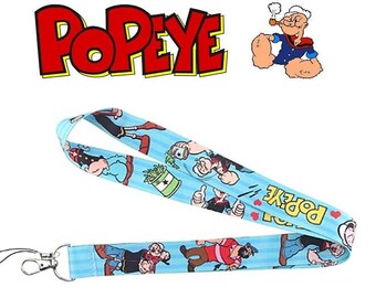 Popeye Keychain - Etsy