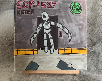 Scp Drawing - Etsy UK