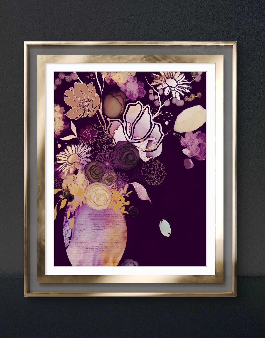 Floral Giclée Print – Transformative Blooms Fine Art Decor - Etsy