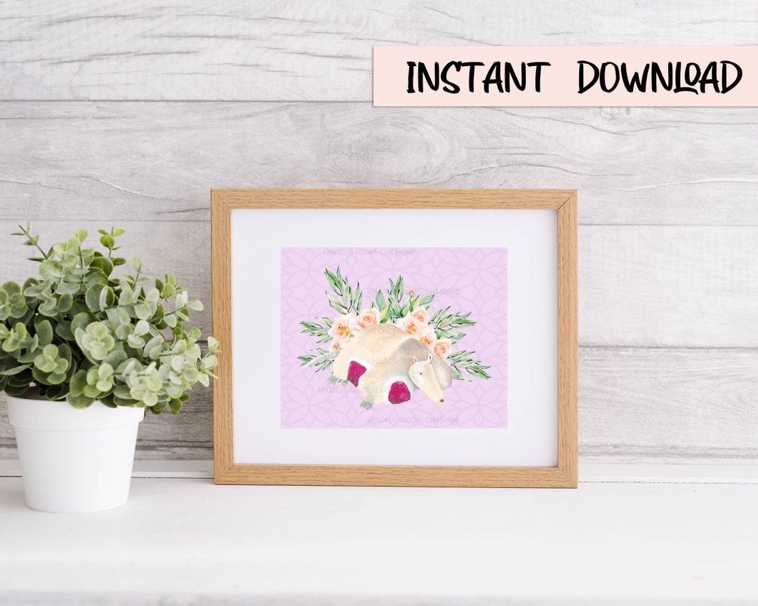Steel Magnolias Armadillo Grooms Cake Painting Artwork Print 10x8 Inch ...