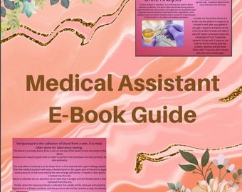 Medical Assistant Book - Etsy