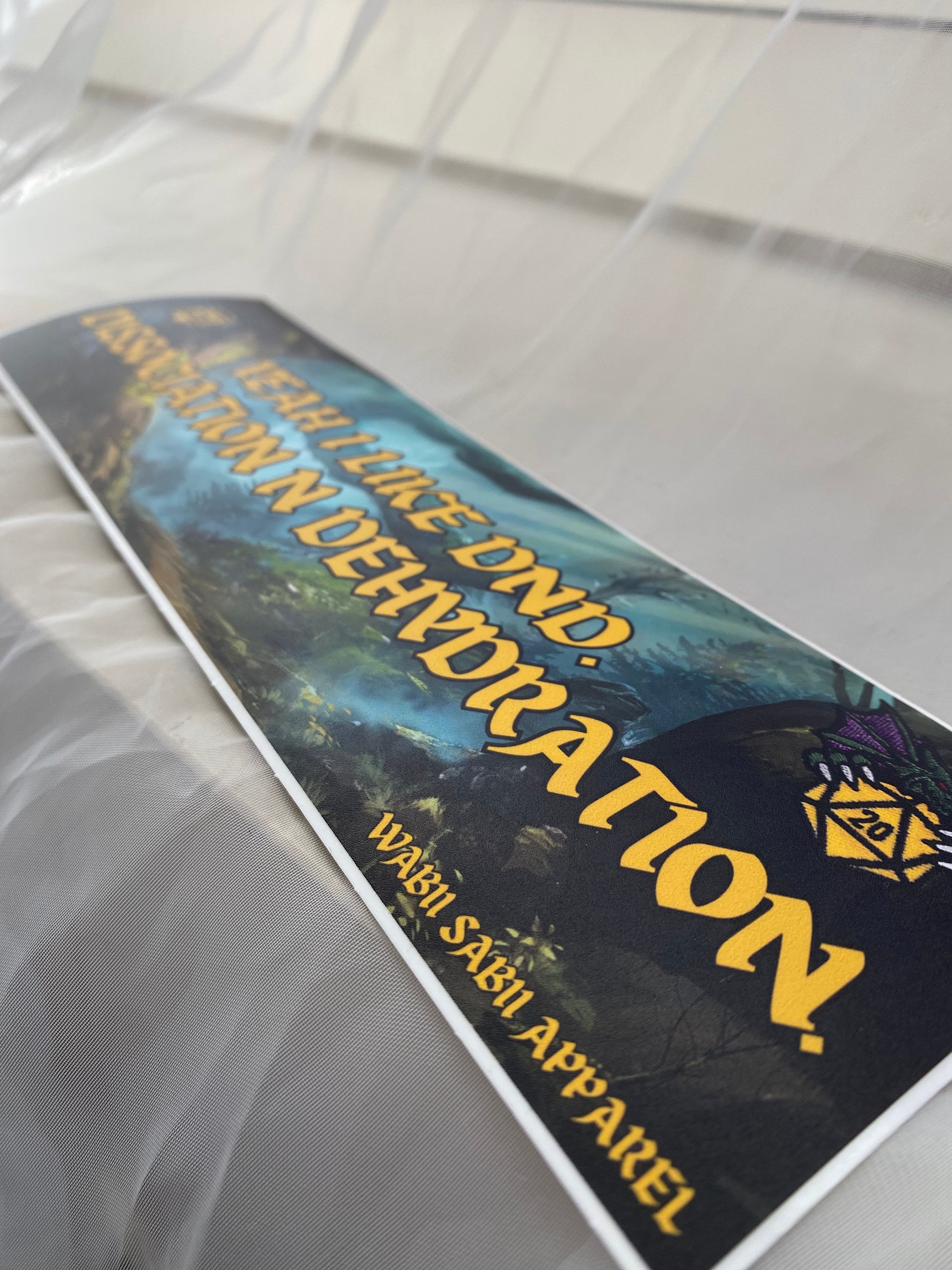 Dnd dungeons & Dragons Bumper Sticker - Etsy