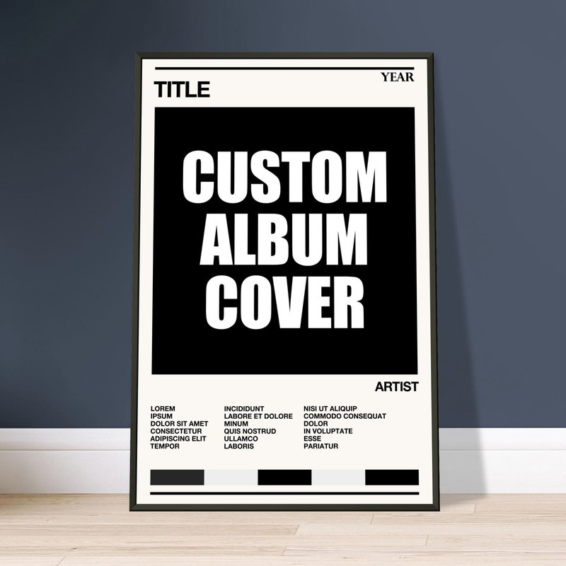 Album Cover Posters - Etsy