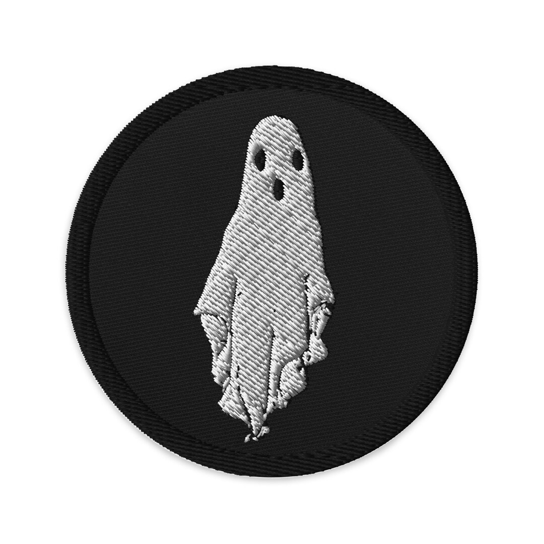Ghost Embroidered Patch - Etsy