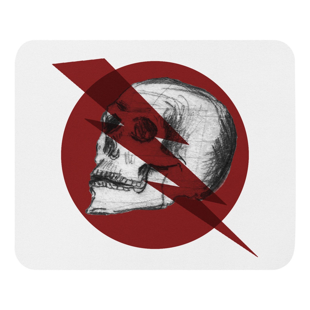 Shock Skull Mouse Pad - Etsy
