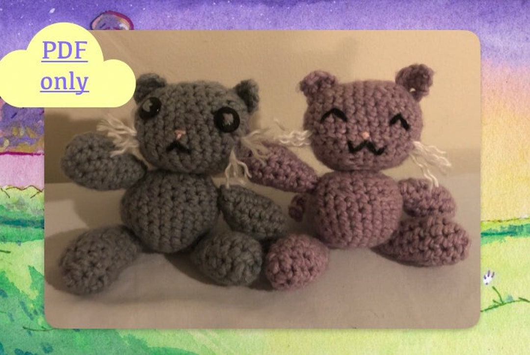 Little Kitty Crochet Pattern - PDF Only - Etsy