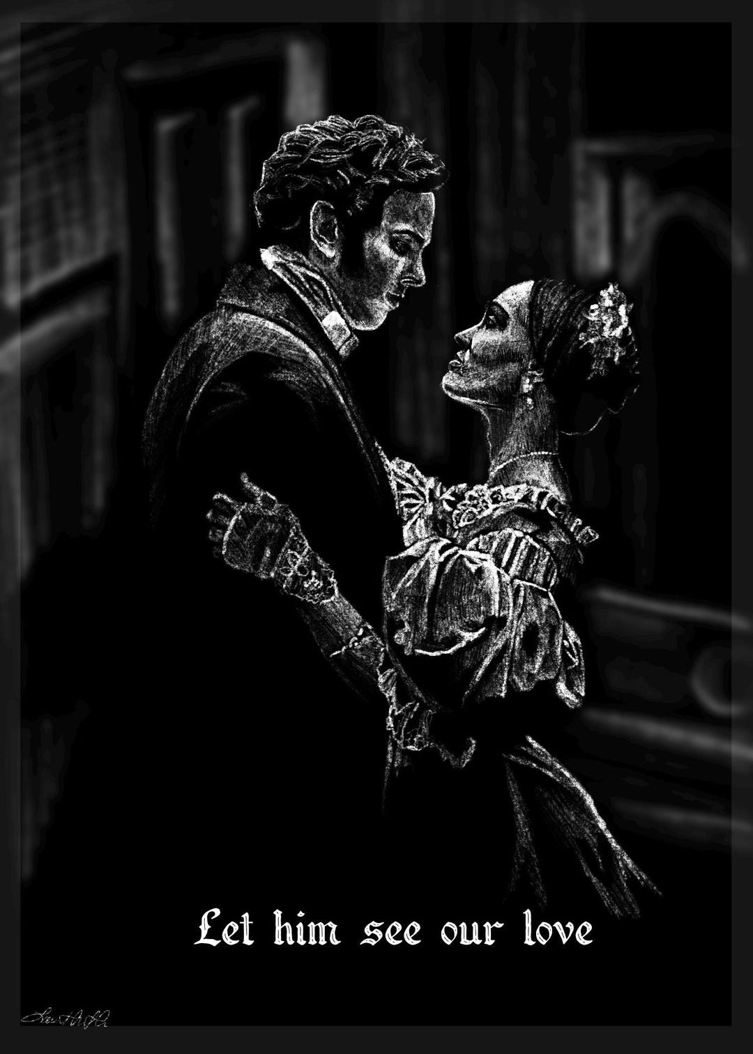 Ellen and Thomas Hutter in Nosferatu (2024) 5x7 In. Print - Etsy