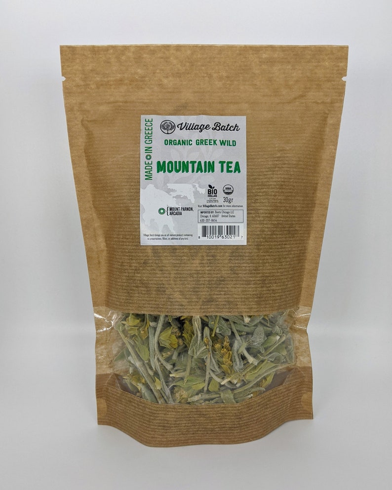 Wild Mountain Tea Organic Greek - Etsy