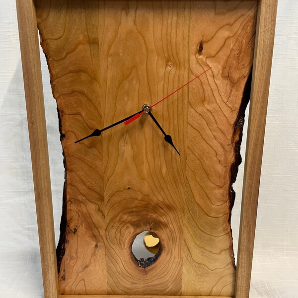 Handmade Wood Clock - Etsy
