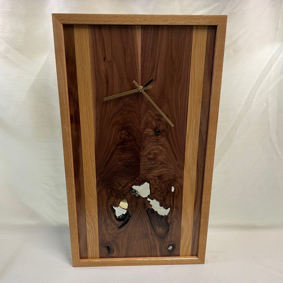 Handcrafted Pendulum Wood Wall Clock ( Somerset Hills ) - Etsy