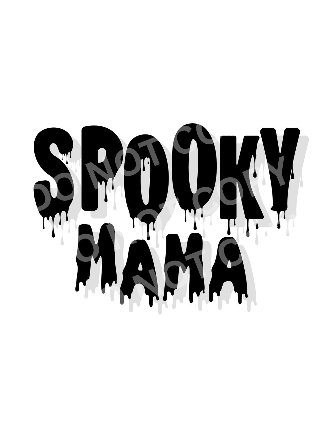 SPOOKY MAMA PNG - Etsy