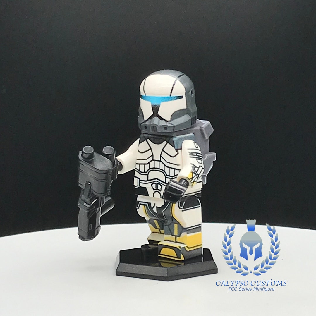 Clone Commando Scorch Custom UV Printed Pop Culture Customs Series NEW ...