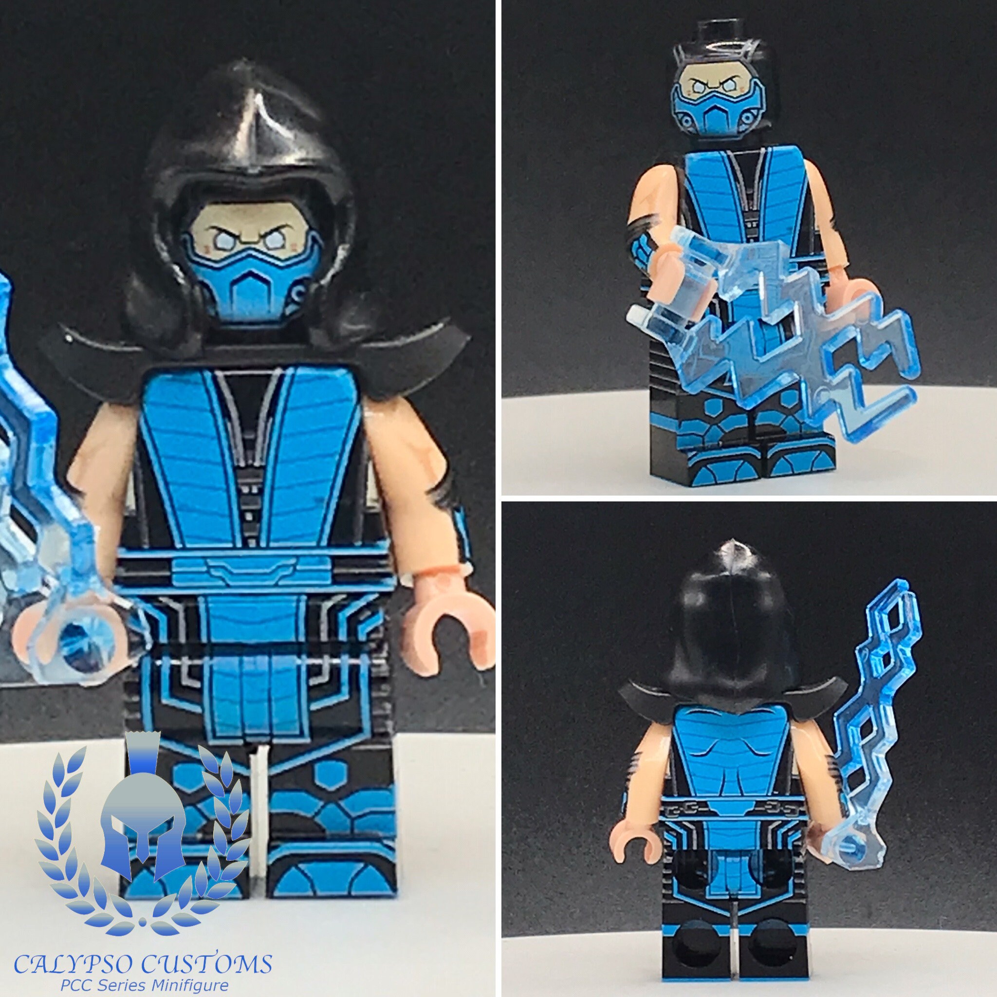 Mortal Kombat Sub-zero Custom UV Printed Pop Culture Customs Series NEW ...