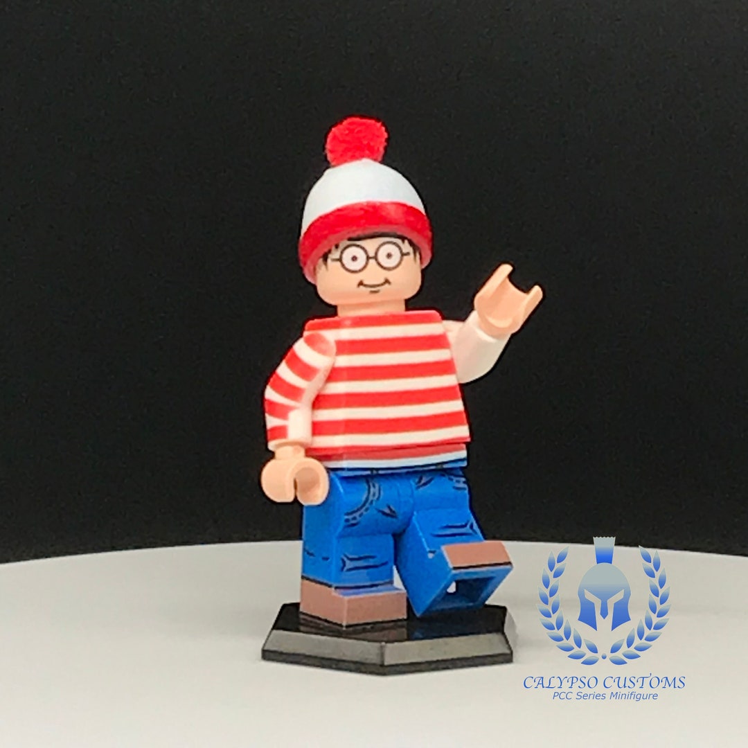 Where's Waldo Custom UV Printed Pop Culture Customs Series - Etsy Australia